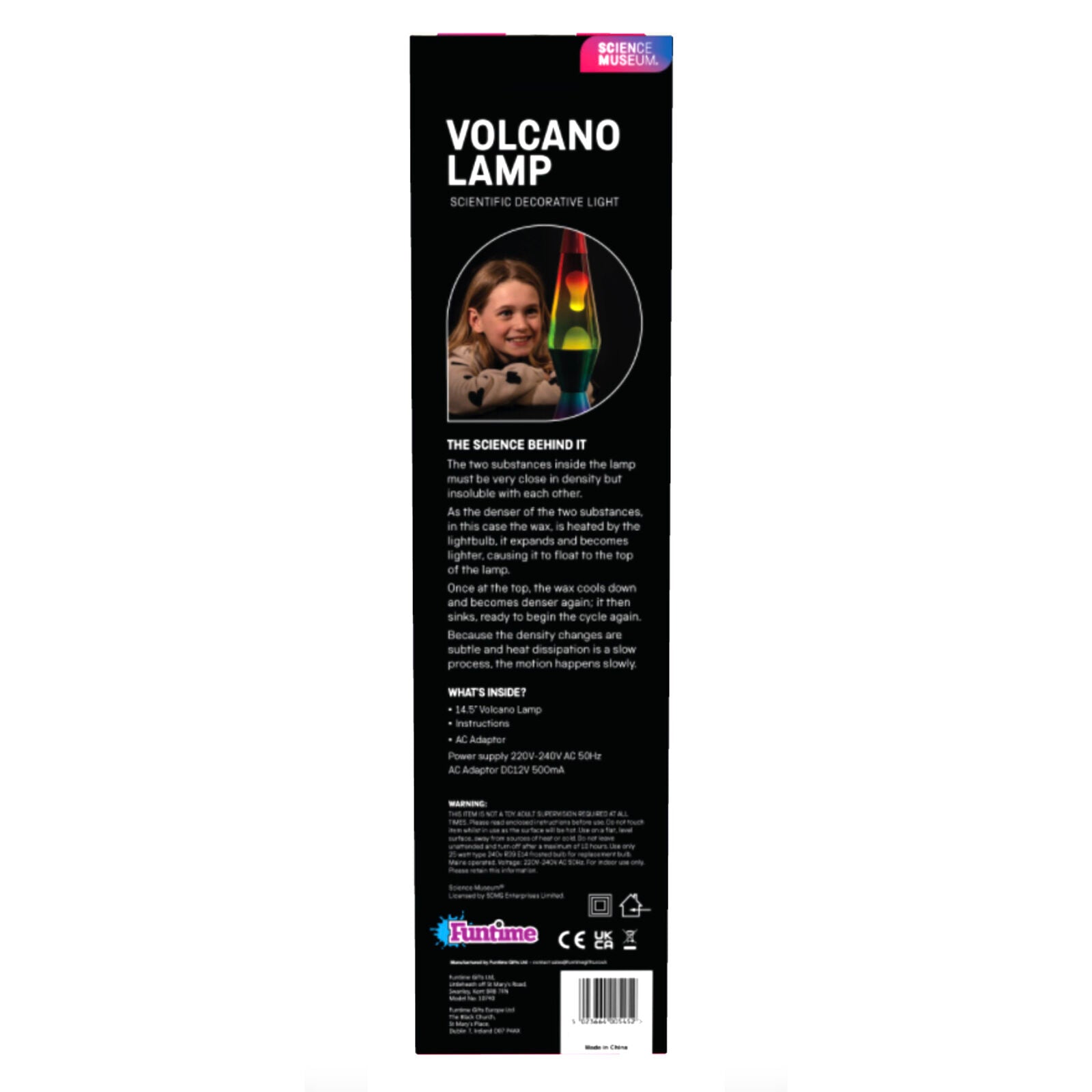 Science Museum Volcano Lamp | Science Museum Shop