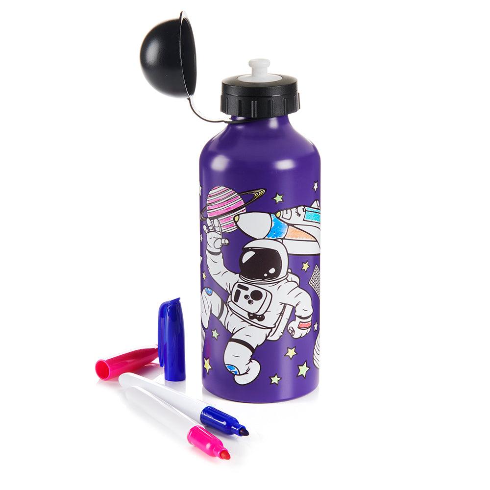 Science Museum Colour-in Space Water Bottle | Science Museum Shop