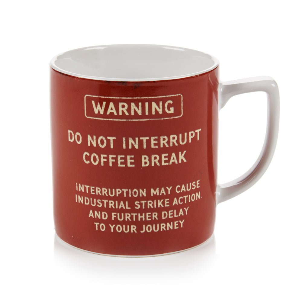 National Railway Museum Brown Coffee Break Mug | Science Museum Shop