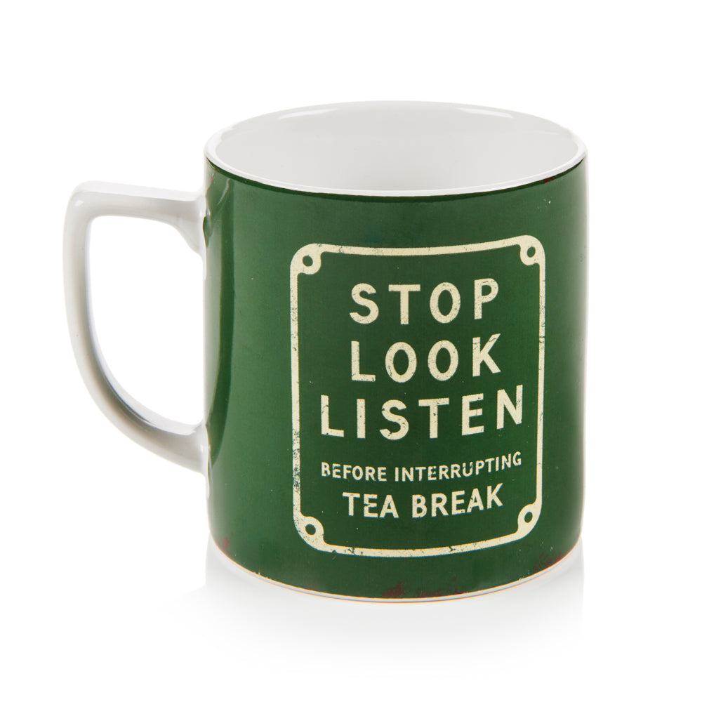 National Railway Museum Green Tea Break Mug | Science Museum Shop