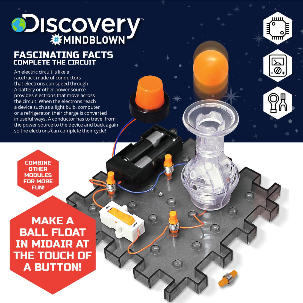 Discovery Toy Circuitry Action Experiment Kit - Floating Ball | Science ...
