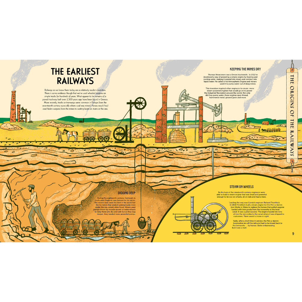 On Track: The Remarkable Story of How Trains Have Changed Our World ...