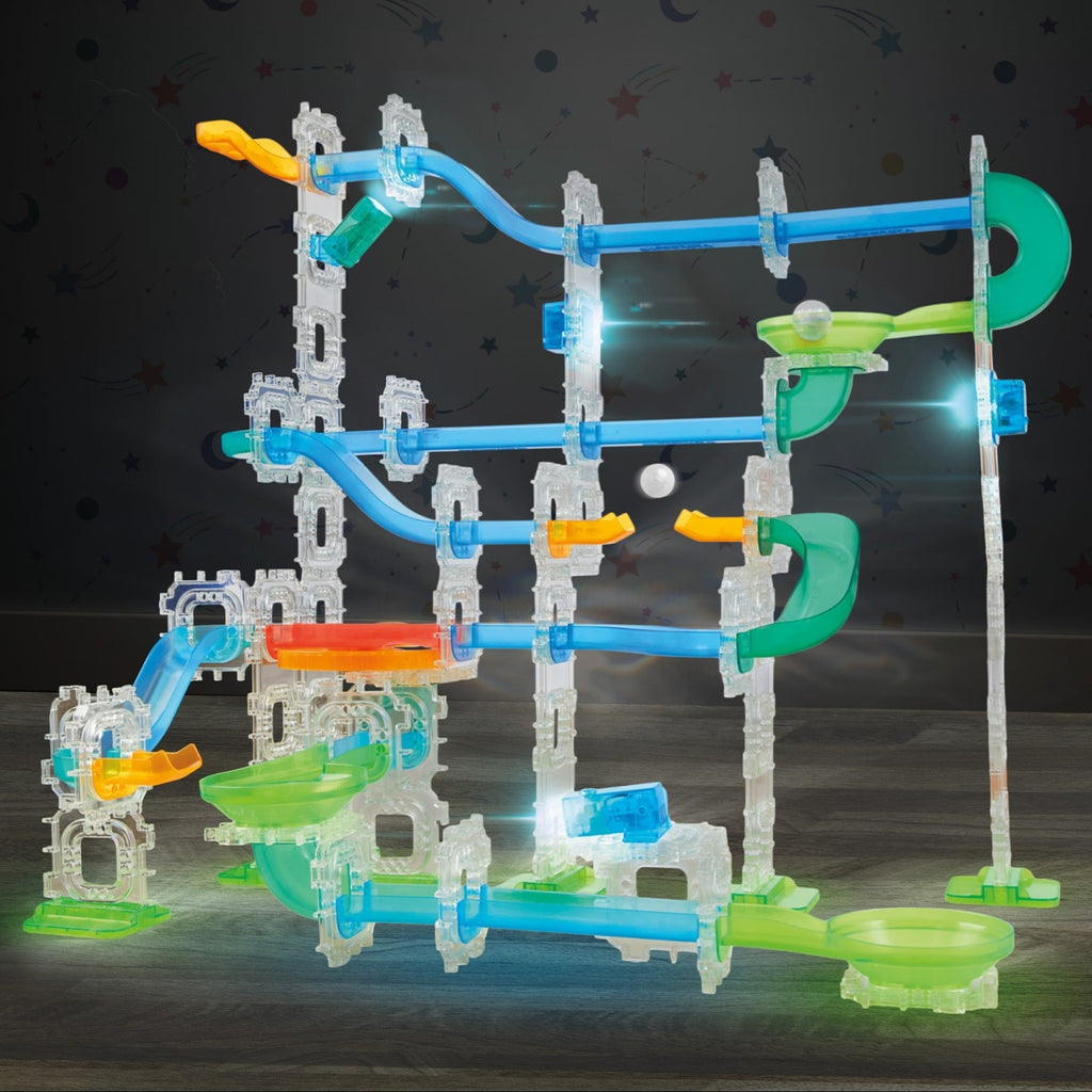 Discovery Glow Roll Marble Run | Science Museum Shop