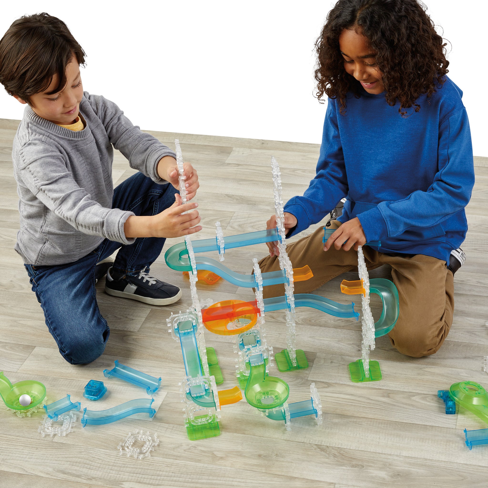 Discovery Glow Roll Marble Run | Science Museum Shop