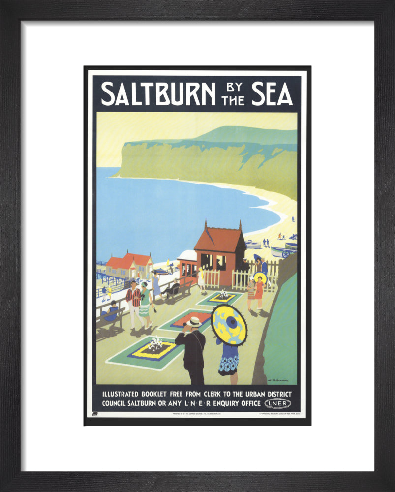 'Saltburn-by-the-Sea', LNER poster, 1923-1929. | Science Museum Shop