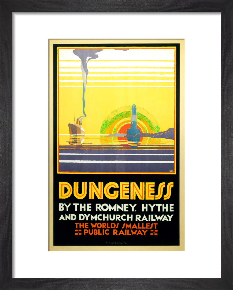 'Dungeness', Romney, Hythe and Dymchurch Railway poster, 1928 ...