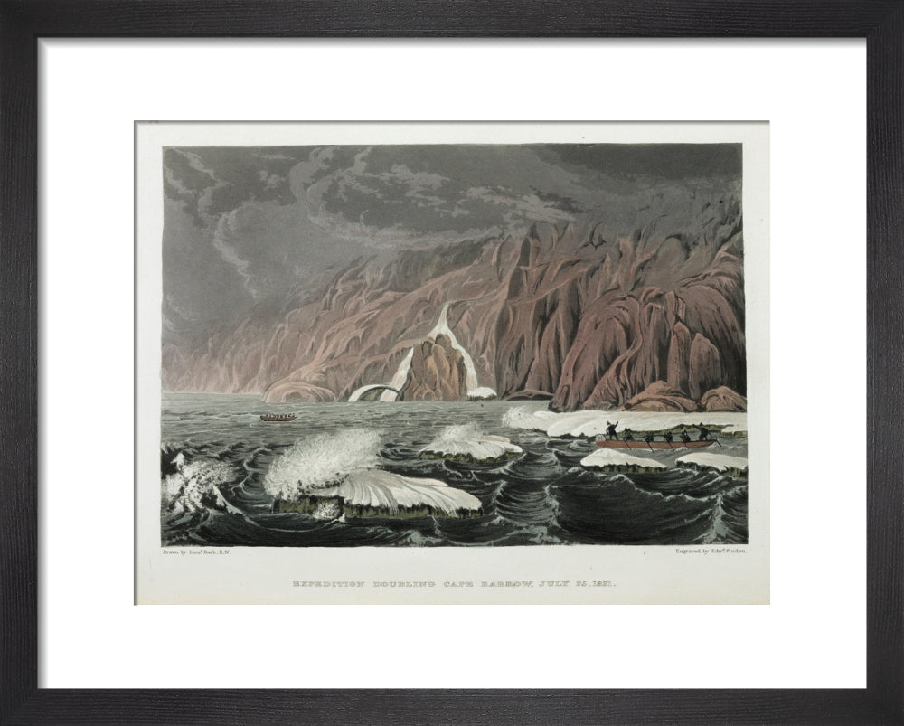 'Expedition Doubling Cape Barrow', Canada, 25 July 1821. | Science ...