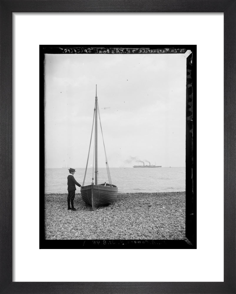 SS La Marguerite And Edgar Tarry Adams's Boat 'Spitfire'', 1898 ...