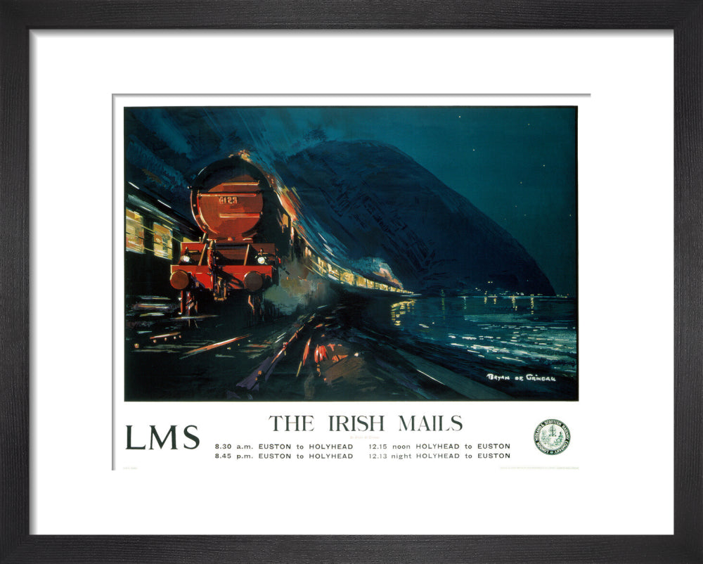 The Irish Mails', LMS poster, 1923-1947. | Science Museum Shop