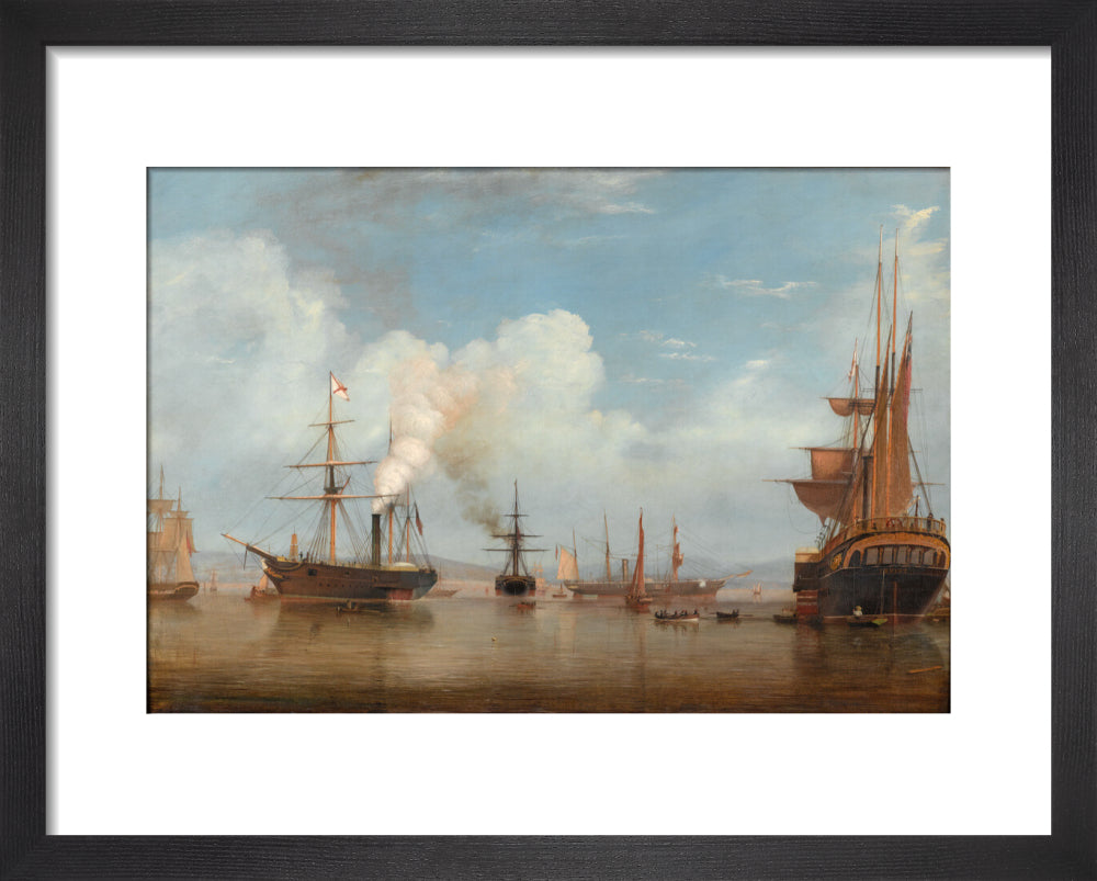 Painting. Royal Mail Steamers, 1835-1845. | Science Museum Shop