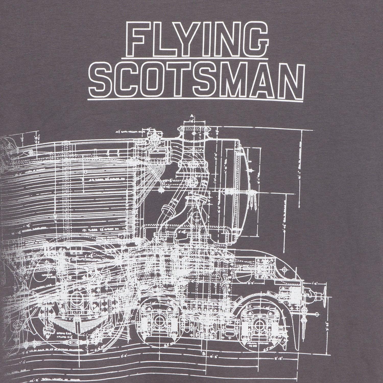 Flying Scotsman Blueprint T-Shirt | Science Museum Shop