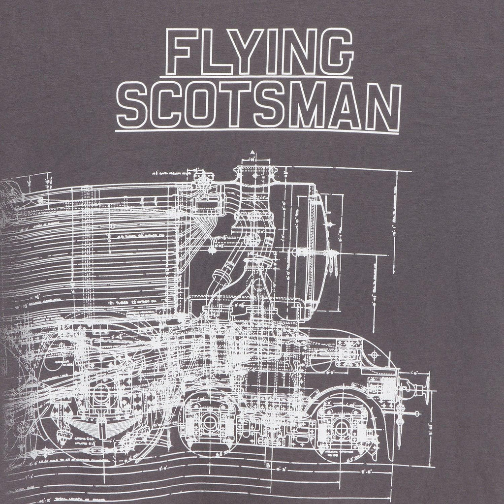 Flying Scotsman Blueprint T-Shirt | Science Museum Shop