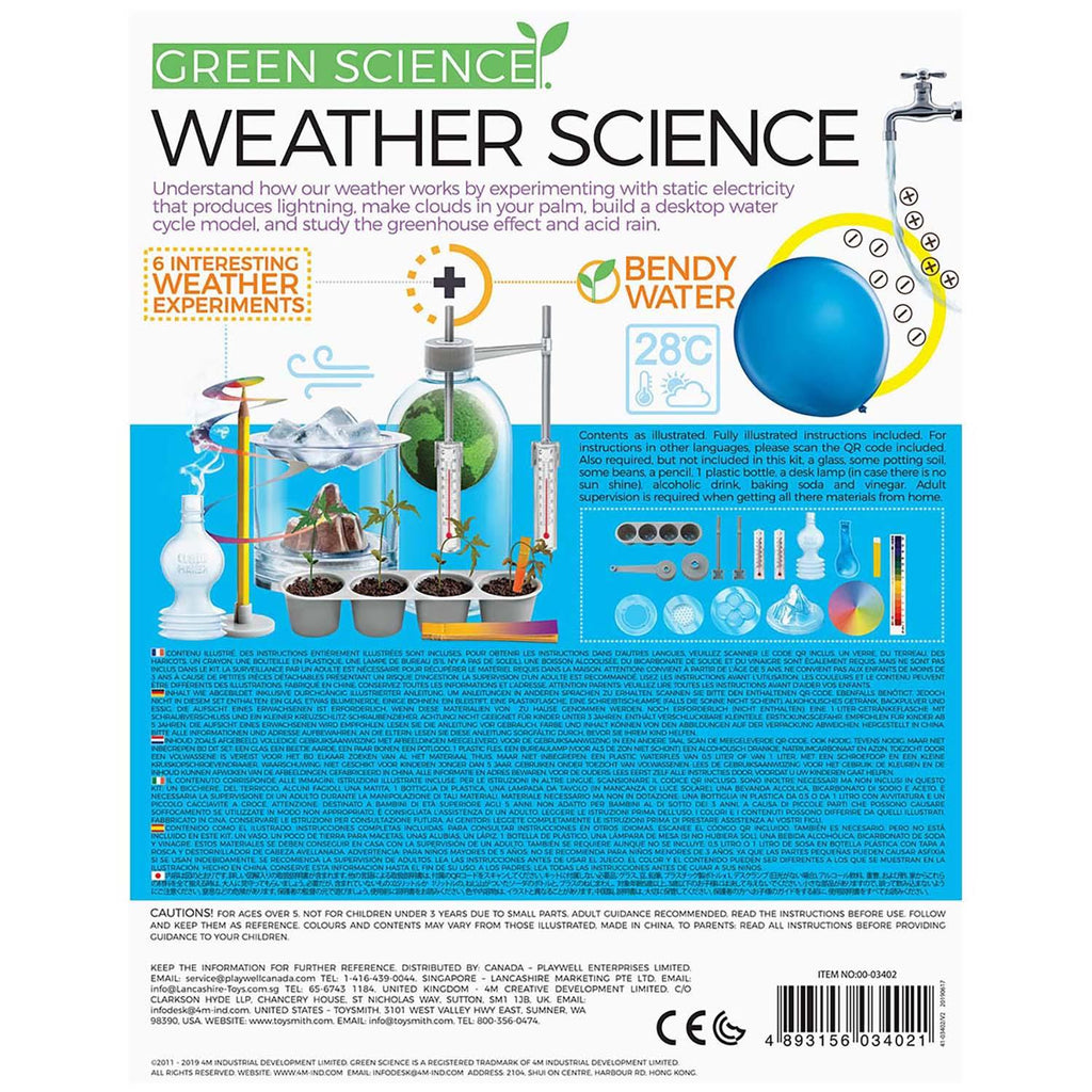 Green Science Weather Science Kit | Science Museum Shop