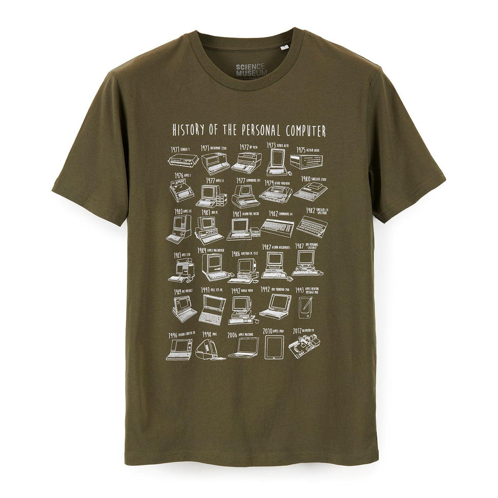 History Of The Computer T-shirt | Science Museum Shop
