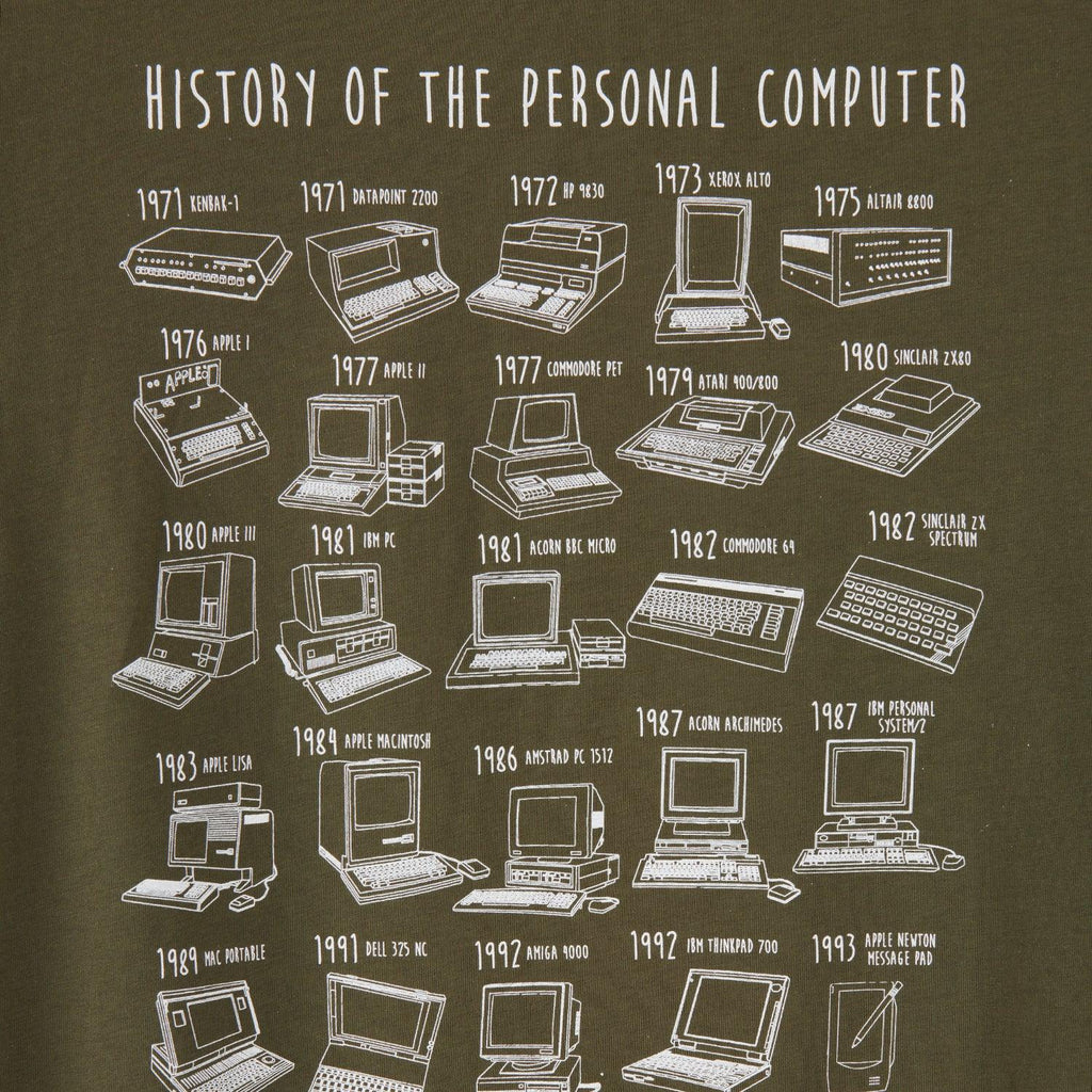 History Of The Computer T-shirt | Science Museum Shop